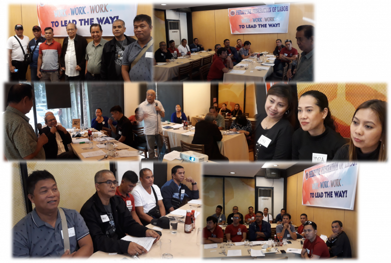 Dec 16, 2017 - The Philippine Federation of Labor (PFL-TUCP) conducted ...